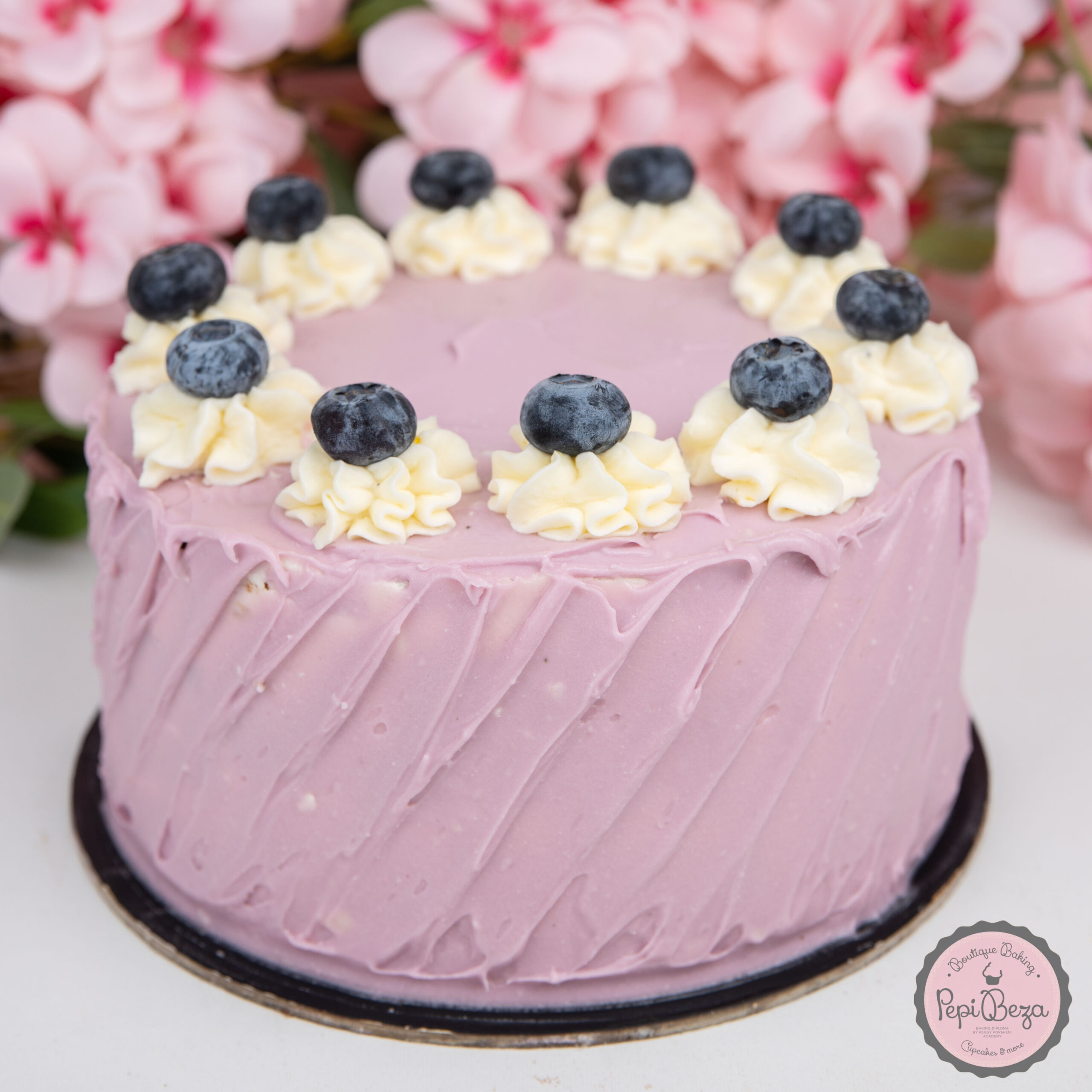 Lemon Raspberry Cake - Pepi Beza Boutique Baking